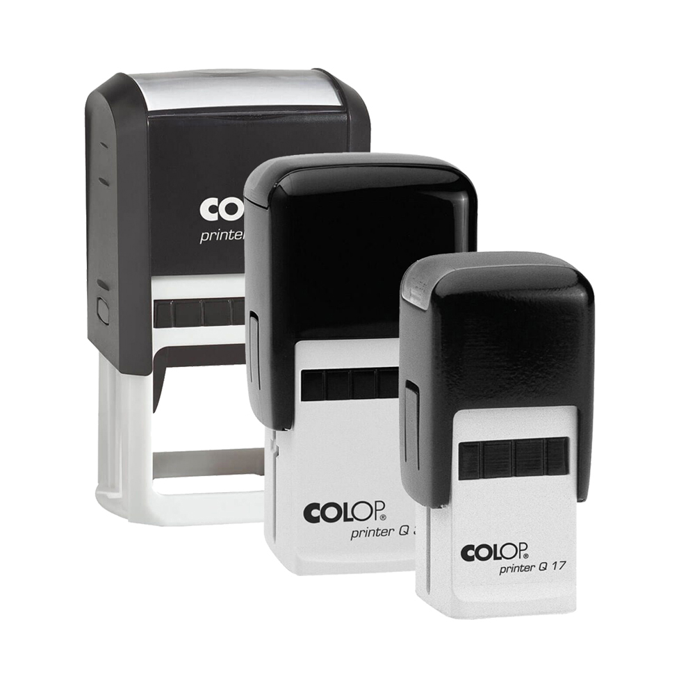 Colop Printer Self-inking Square Stamps - Stamp Co.