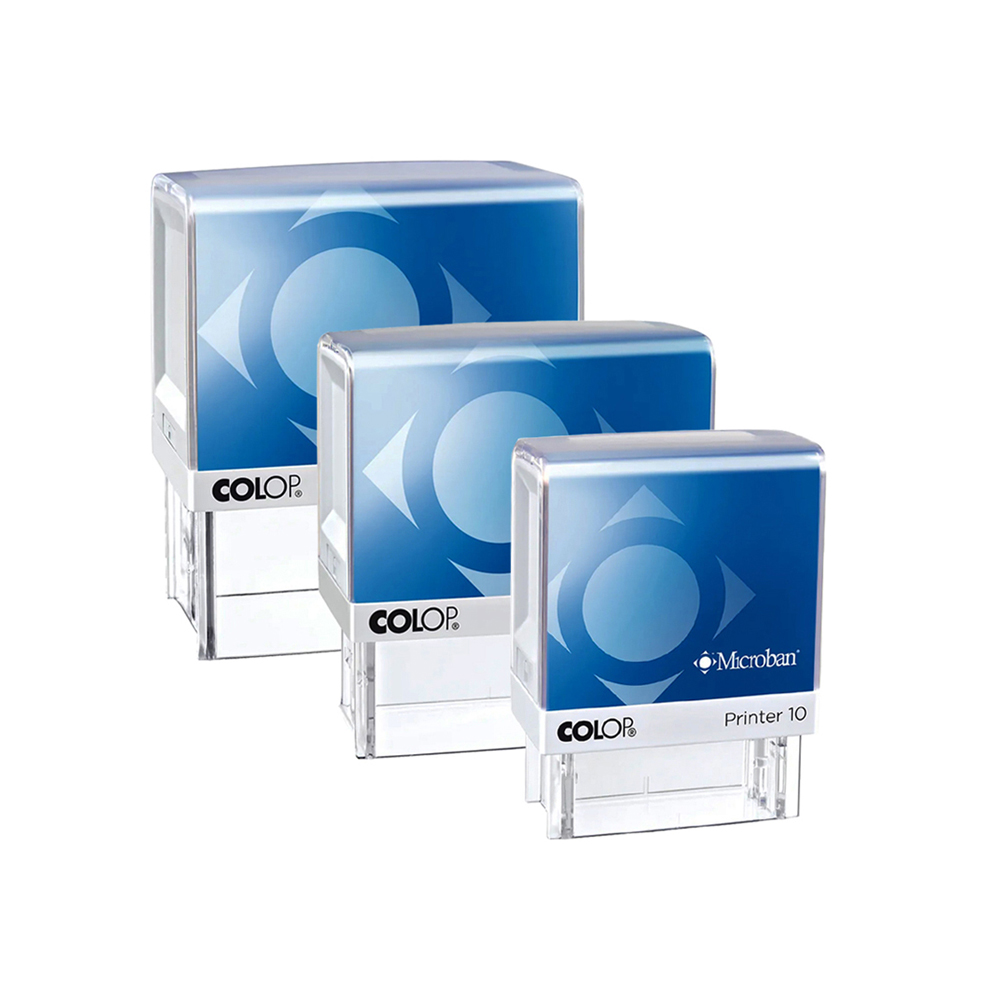 Colop Printer Microban Self-inking Stamp - Stamp Co. Colop Printer Microban Self-inking Stamp - Stamp Co.
